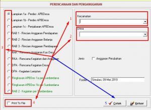 Cara Membuat APBDes Siskeudes ke File APBDes Excel - Updesa