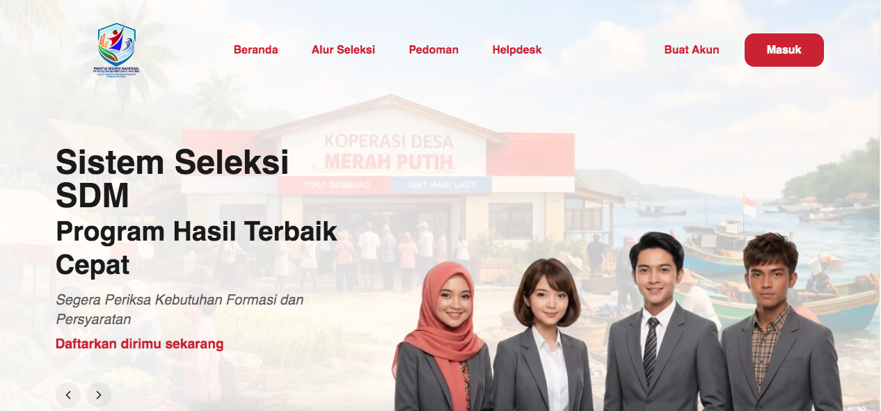 Dibuka Lowongan Kerja 30.000 Manajer Koperasi Desa Merah Putih - Updesa